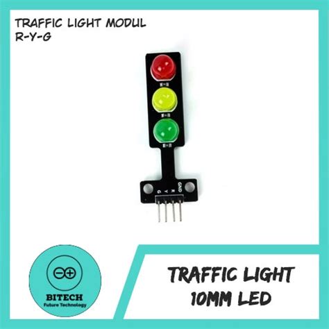 Jual Simulasi Lampu Merah Lalu Lintas Traffic Light Module Modul Arduino Shopee Indonesia