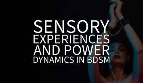 Bondage Gear Enhancing Sensory Experiences And Power Dynamics In