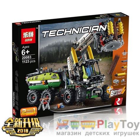 Конструктор Lepin Technic 20083 Лесозаготовительная машина купить ...