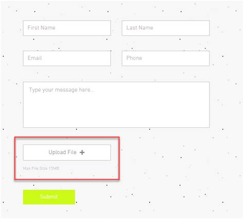 Adding A File Upload Field To Your Form Help Center