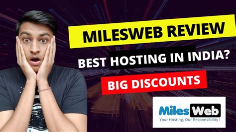 milesweb hosting review cheapest web hosting in india features