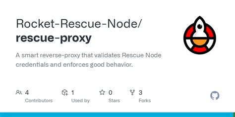 Github Rocket Rescue Noderescue Proxy A Smart Reverse Proxy That Validates Rescue Node