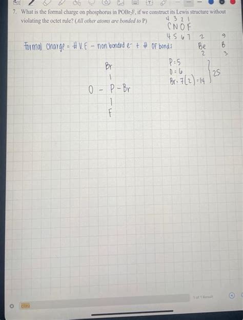 Solved Can Somebody Hand Draw The Lewis Structure For This Chegg