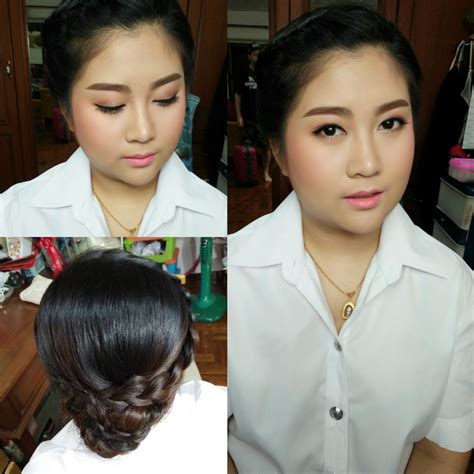 รวมผลงานแต่งหน้าทำผมรับปริญญา