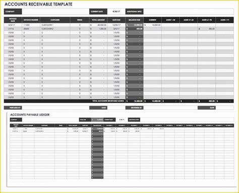 Free Accounts Payable Template Of 12 Excel General Ledger Templates