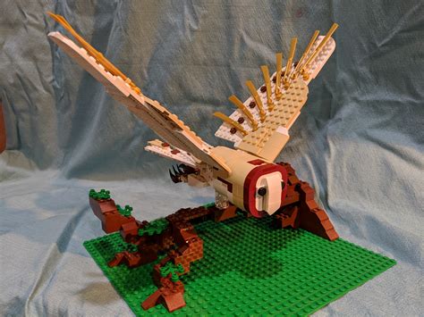 Lego Moc Barn Owl By Bensbrickdesigns Rebrickable Build With Lego