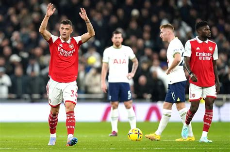 Mikel Artetas Terrified Run To Stop Granit Xhaka From Fighting At The