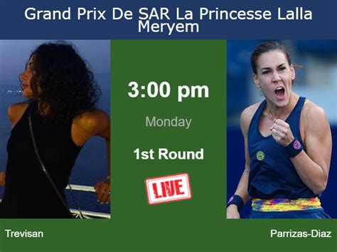 How To Watch Trevisan Vs Parrizas Diaz On Live Streaming In Rabat On