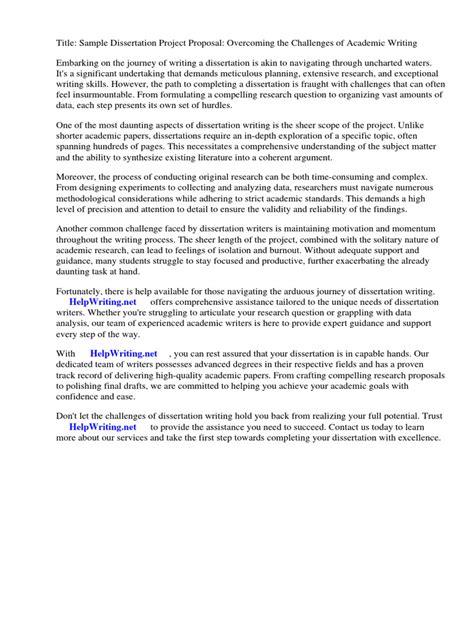Sample Dissertation Project Proposal Pdf Social Networking Service