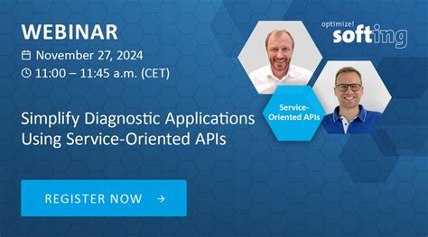 free webinar simplify diagnostic applications using service oriented