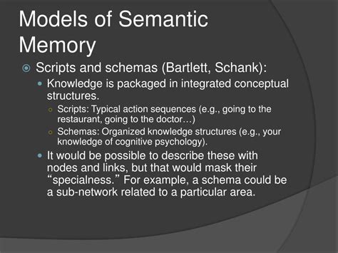 PPT Semantic Long Term Memory PowerPoint Presentation Free Download ID 1151483