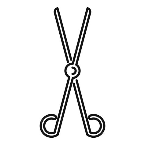 Premium Vector Laboratory Forceps Icon Outline Laboratory Forceps