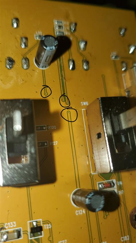 What Are These Unmarked Nodes On A Pcb Are They Extra Unmarked Test
