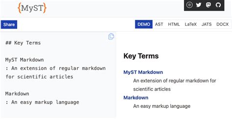 Myst Markdown Mysttools Fosstodon