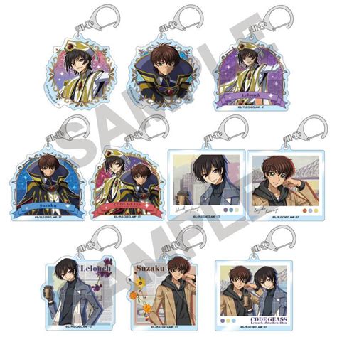 Code Geass Lelouch Of The Rebellion Mini Character Acrylic Clip 10