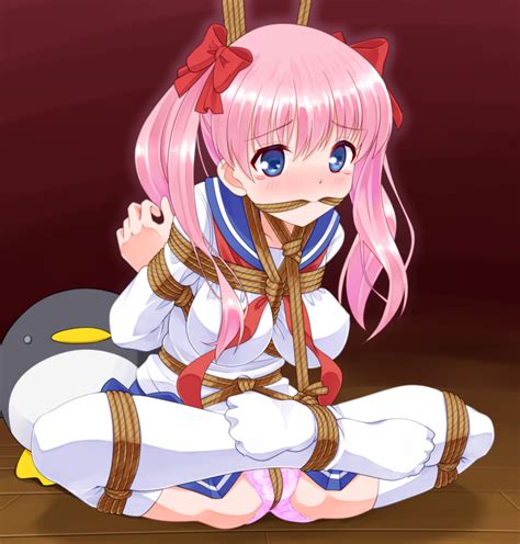 Mukanata Haramura Nodoka Saki Manga Highres 1girl Bdsm Bird