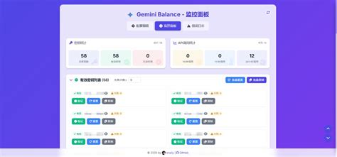 gemini balance：gemini模型api兼容openai格式，解锁区域限制并支持多api key轮询 ai生产力工具