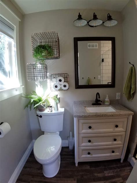 Urban Farmhouse Bathroom Remodel Mender And Maker