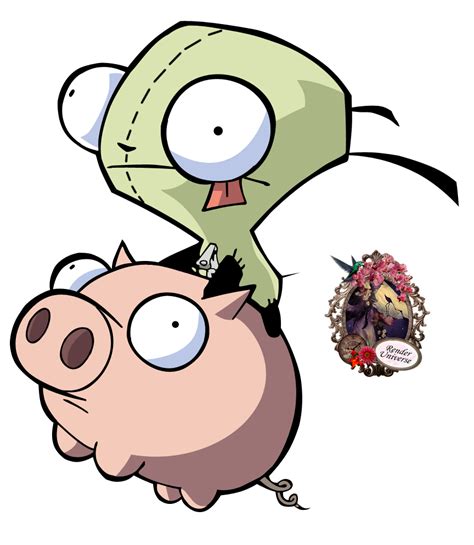 Invader Zim Gir Render Universe