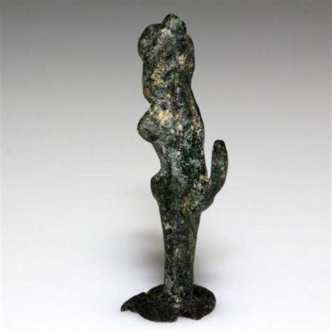 A Perfect Ancient Roman Bronze Phallic Statue Pend Live And Online