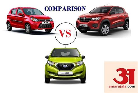 2019 ऑल्टो Vs रेनो क्विड Vs डेटसन रेडी गो में कौन सी कार है बेस्ट