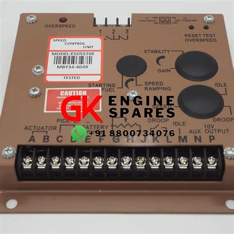 Esd5570 Speed Controller For Generator At ₹ 4500 Piece Generator