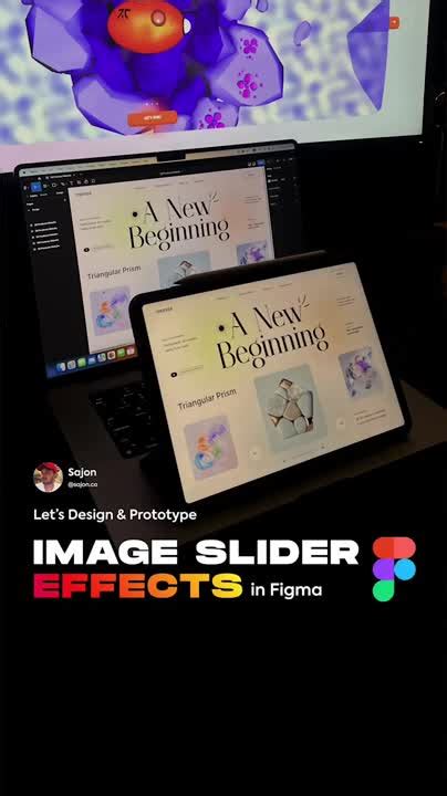 Sajon Islam On Linkedin Image Slider Effects In Figma Help Each Other