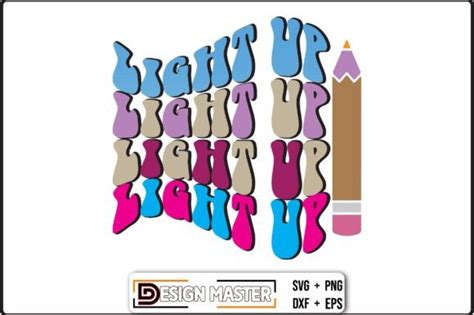 Light Up Motivational Design Graphic By Designmaster · Creative Fabrica