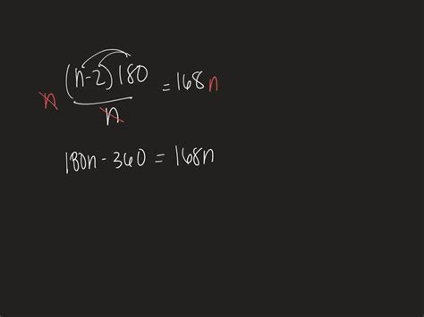 Solvedthe Measure Of An Interior Angle Of A Regular Polygon Is Given