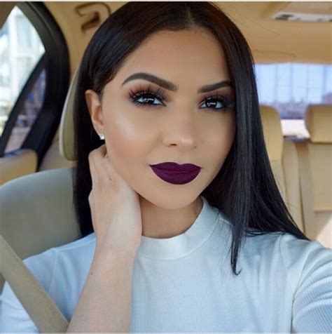 Vampy Look Darkliphighlightmorphemakeup Hair Makeup Purple