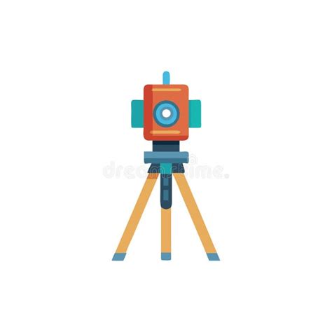 Surveying Tool Icon For Accurate Data Collection Stock Image Illustration Of Service Rent