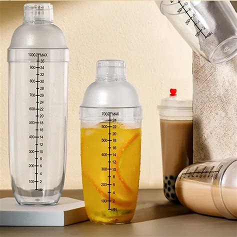 1000ml Pc Beverage Mixing Bottle Wine Mixer Cocktail Shaker Cocktail