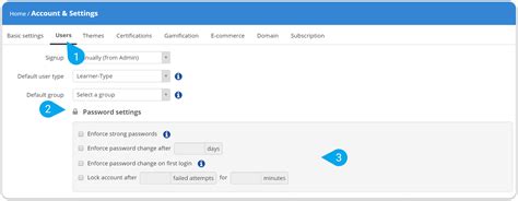 What Are The Available Password Security Policies Talentlms Support