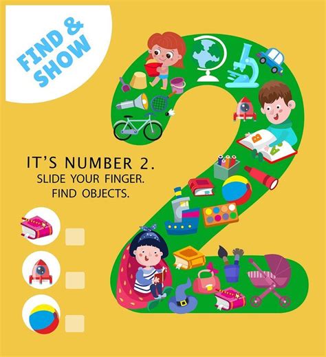 Learn Numbers 1 9 Puzzle Game стоковая векторная графика без Learn Numbers 1 9 Puzzle Game стоковая векторная графика без