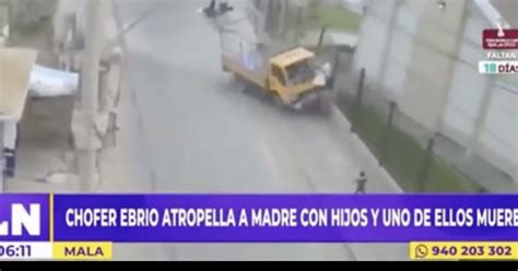 Camión Atropella A Madre Y Mata A Menor De 4 Años En Carretera De Mala