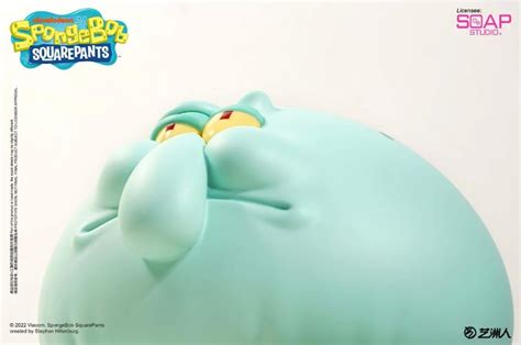 Spongebob Squarepants Squidward Tentacles Bubble Ball Figure