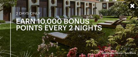 Ihg One Rewards 10000 Bonus Points For Every Two Nights Fly Stay Points