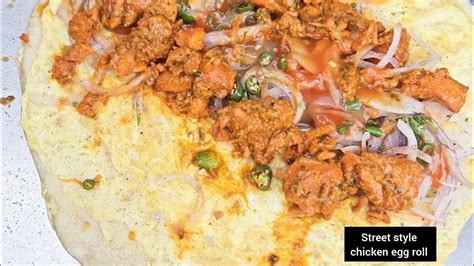Chicken Egg Roll Street Style Egg Roll Patnastreetfood Chickenroll