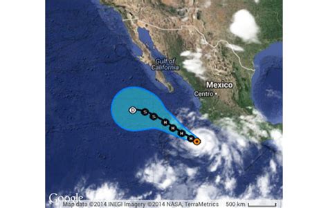 Hurricane Cristina Strengthens In The Pacific Honolulu Star Advertiser