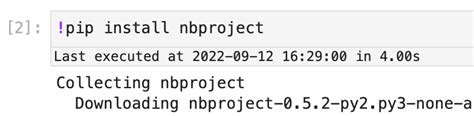 Trying Out Nbproject On Saturncloud · Issue 231 · Laminlabsnbproject