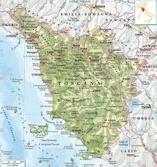 Tourist Map Of Tuscany Mapsof Net