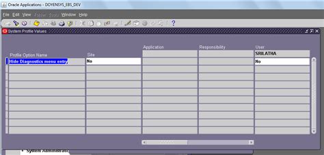 Oracle Masterminds Enable Oracle Apps Diagnostics For Certain Users