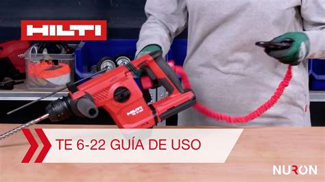Cómo Poner En Marcha Tu Martillo Perforador Nuron Te 6 22 Youtube