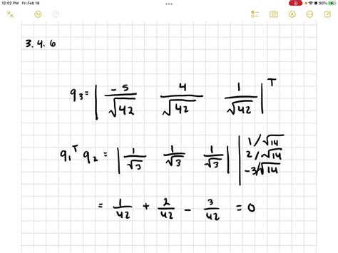 Normalize Each Vector In Prob 13 And Use The Two Resulting Vectors To Form The Columns Of A