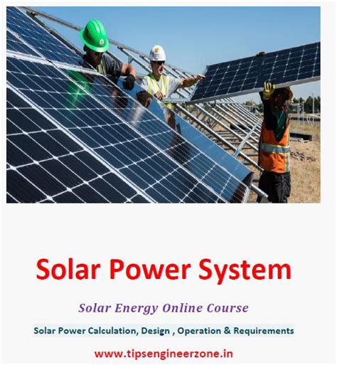 Tips Engineer Zone On Linkedin Solar Power Calculation Design