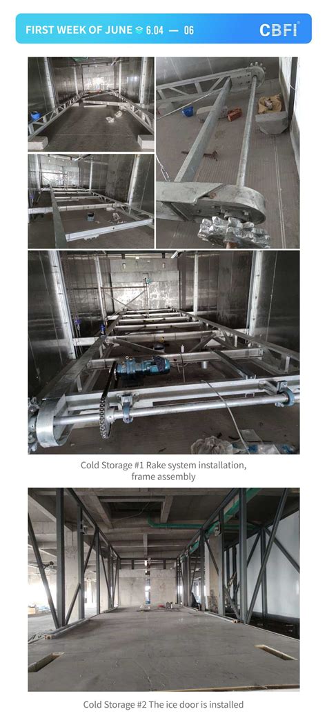 Rake Storage Flake Ice Machine For Chemical Cooling In Shandong Guangzhou Icesource Co Ltd