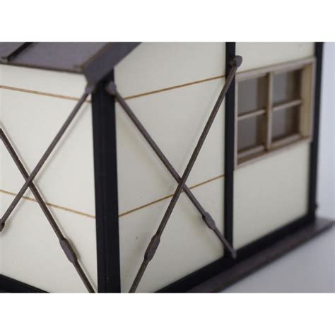 プレハブ小屋a ：梅桜堂 Ho 1 83 着色済みキット St 019 83c 1601st01983c さかつうヤフー店 通販