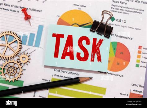 Word Writing Text My Tasks Business Concept For Assigned Piece Of Work
