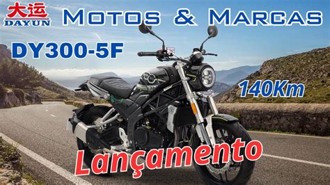 Lançamento da naked da DAYUN DY300 5F motor de 2 cilindros e