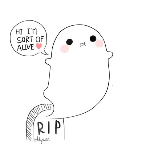 How To Draw A Ghost Cute Surrealist Drawing Techniques